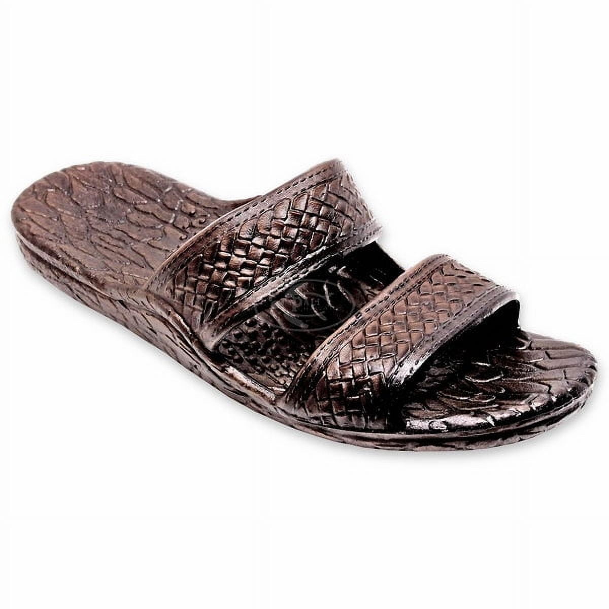 Genuine Original Jesus Jandal Sandal (Dark Brown;Size 10) - Walmart.com