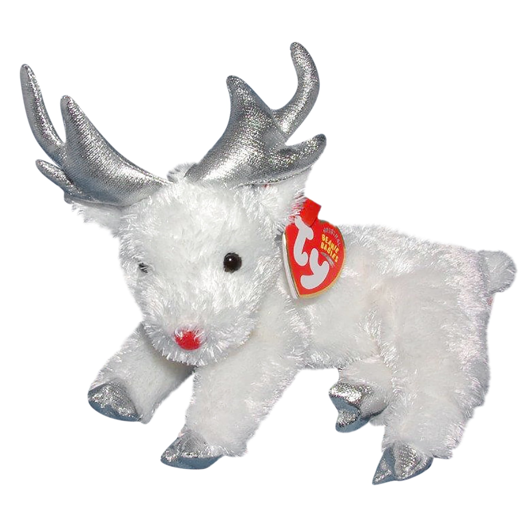 Genuine Original Ty Beanie Baby - Sleighbelle - Reindeer, 2004 Ty ...