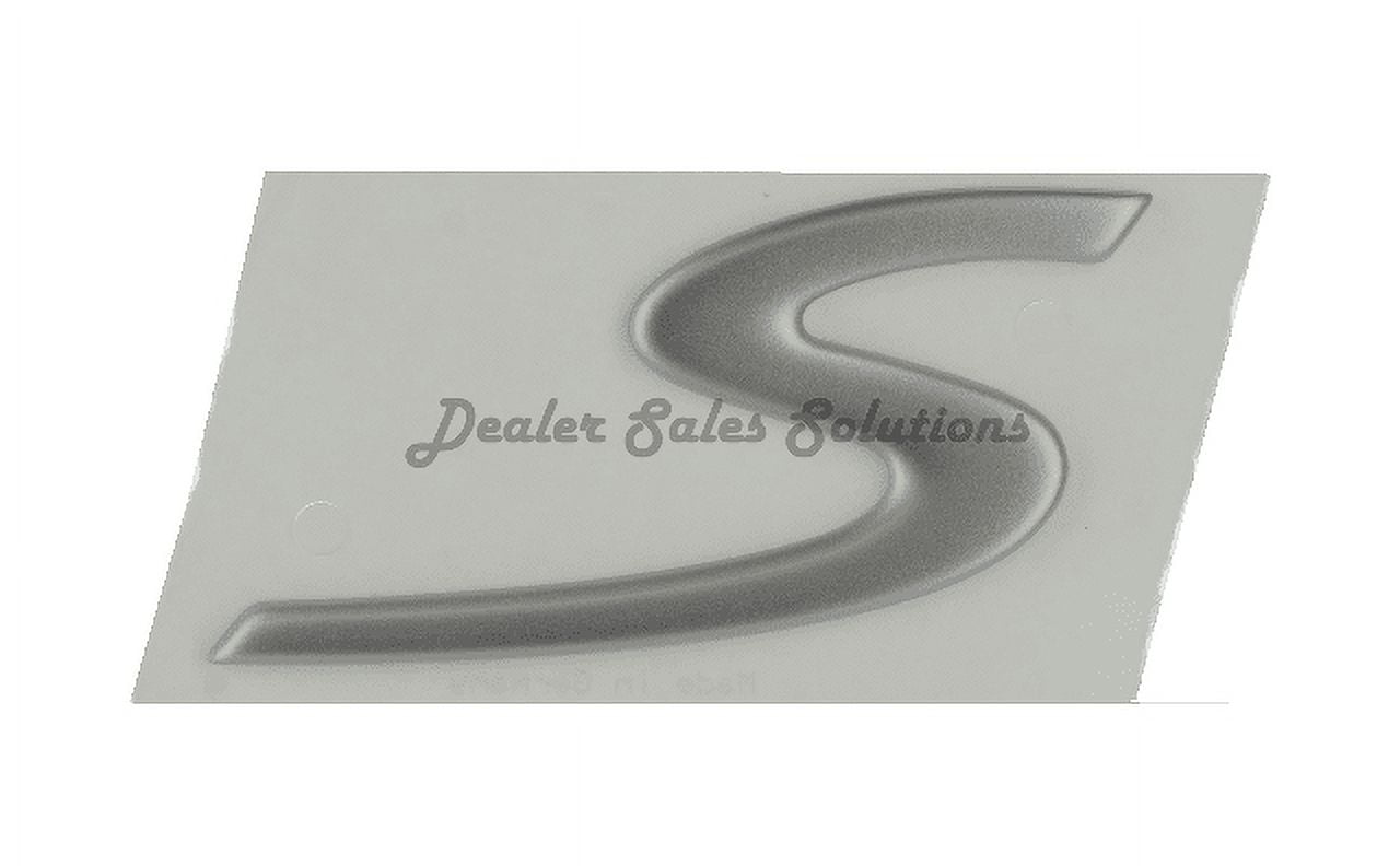 Genuine Porsche 997 Carrera Emblem 'S' Decklid Insignia Badge OEM ...