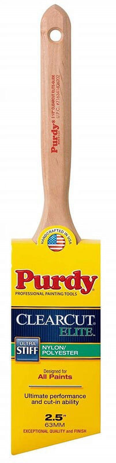 Genuine Purdy Clearcut Elite Angular Pip Angular 2-1/2" Paint Brush ...