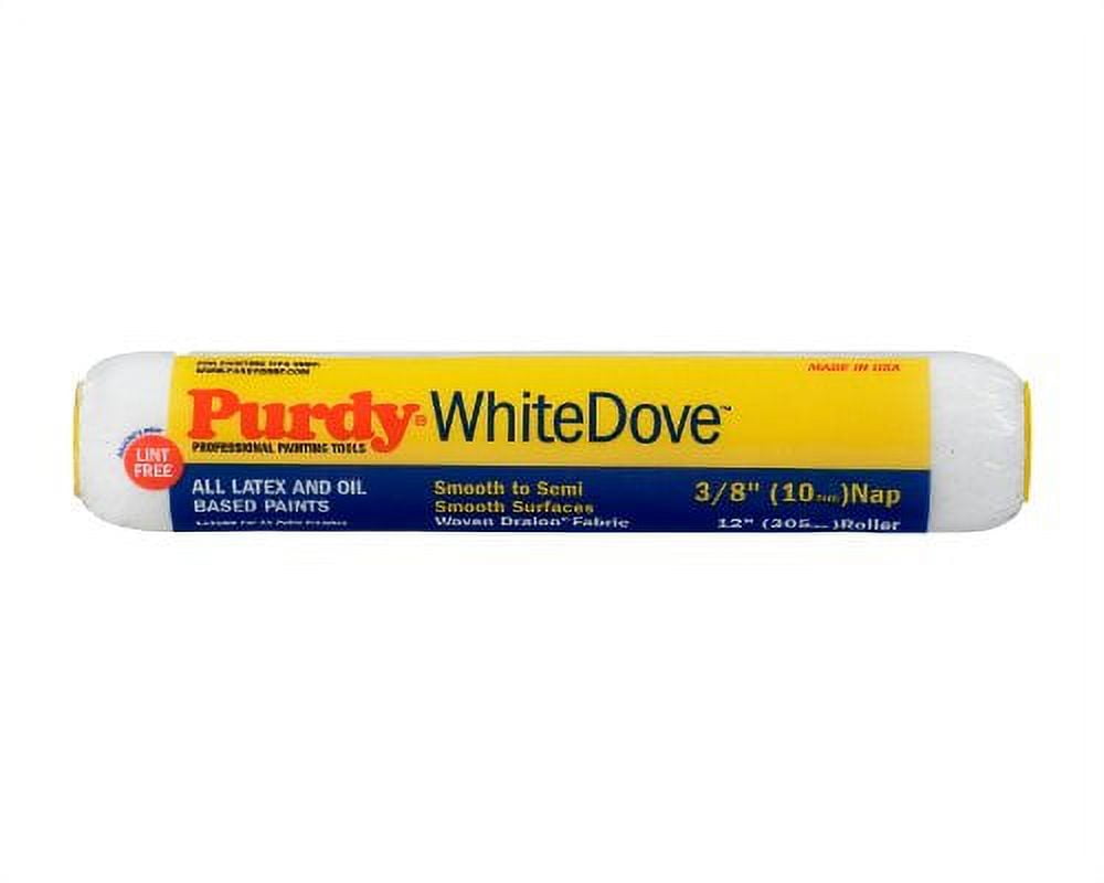 Genuine Purdy White Dove 12" x 3/8" Nap Roller Cover 140670122 ...
