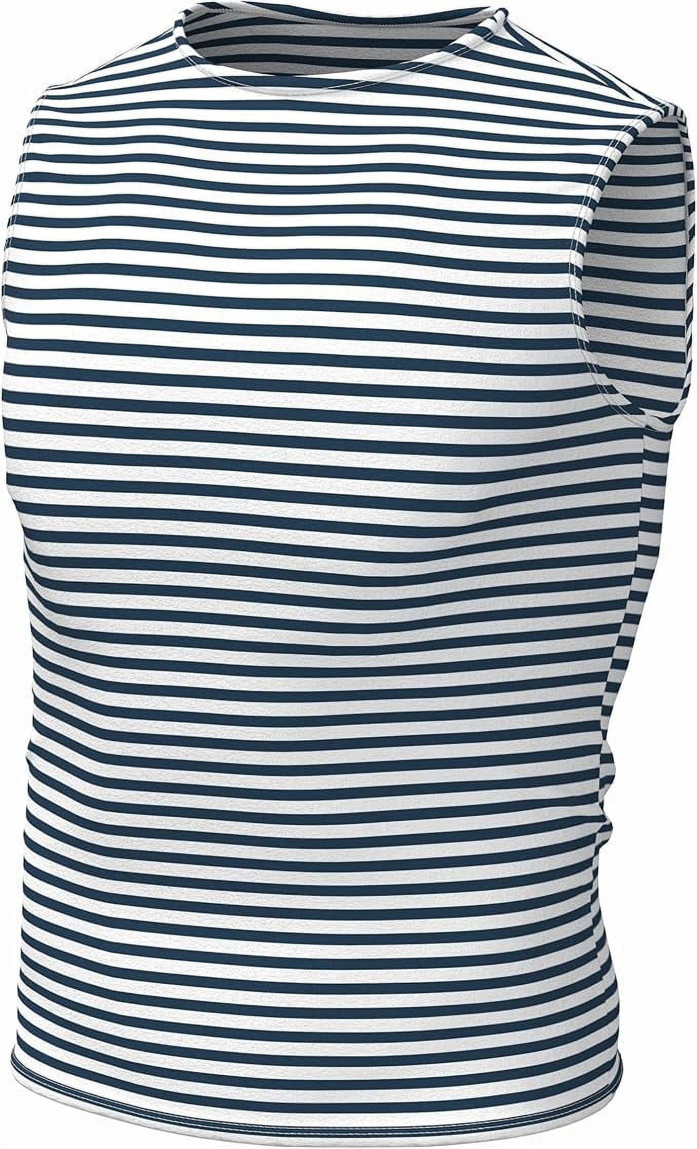 Genuine Russian Dark Blue Striped Paratrooper Tank Top Sleeveless Shirt ...