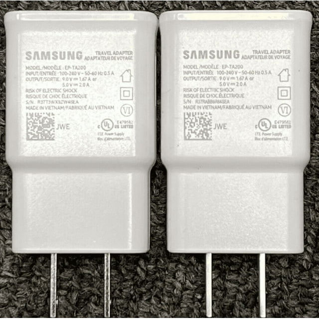 Samsung Original High Speed Adaptive Fast Charging Travel/Wall Power ...