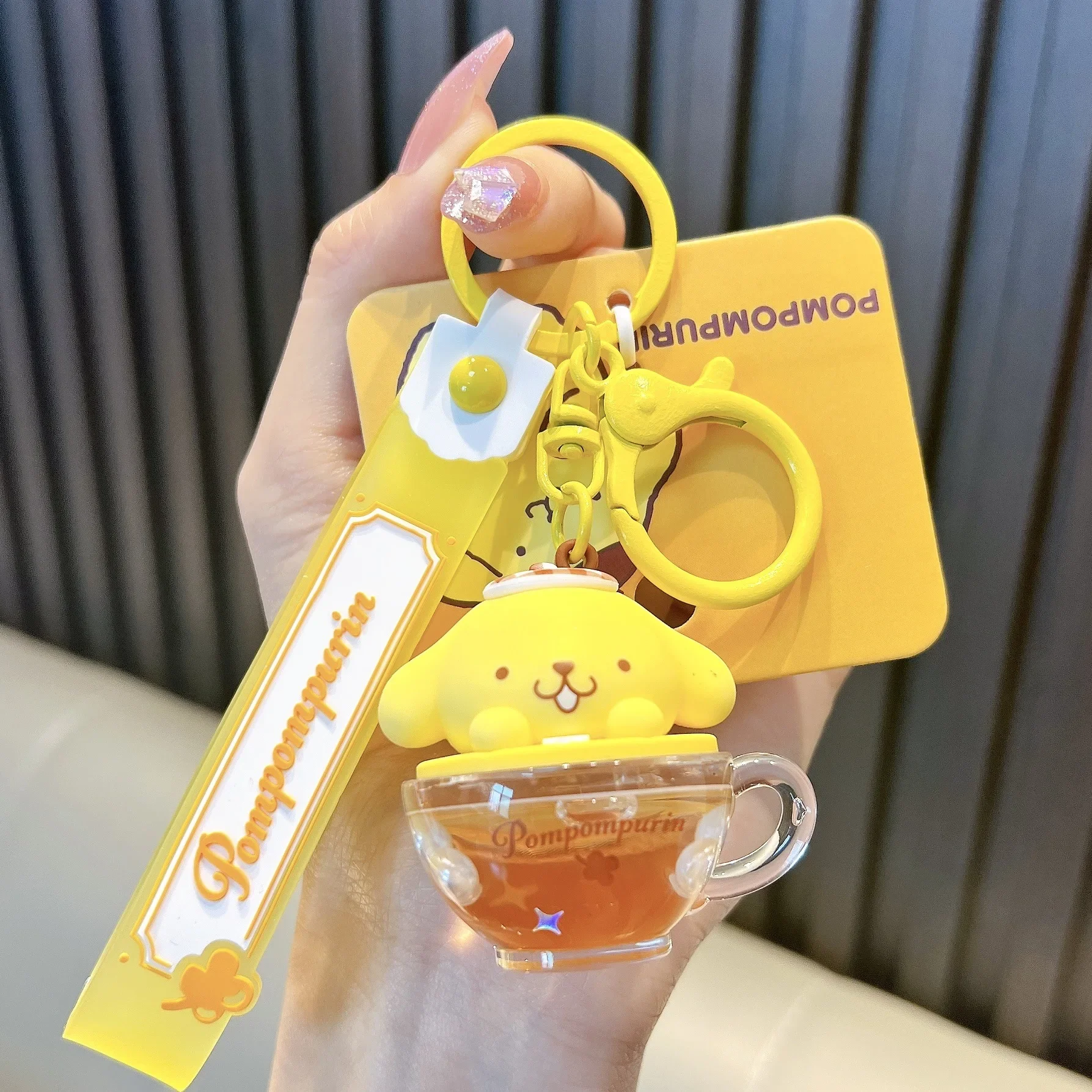 Genuine Sanrio Melody Kuromi Doll Keychain Cartoon Anime Cinnamoroll ...