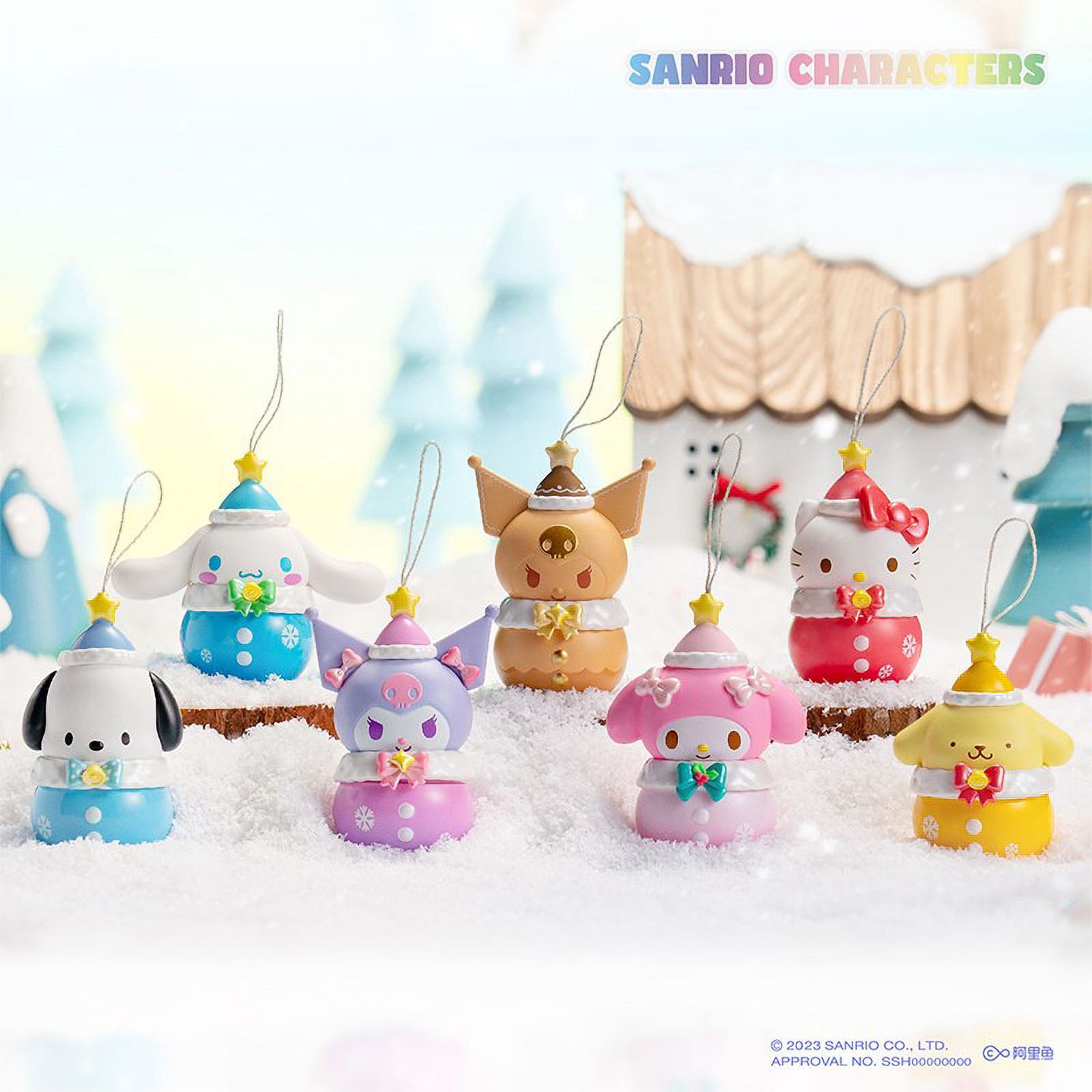 Genuine Sanrio dessert family mini blind box coolomi Yugui dog Pacha ...