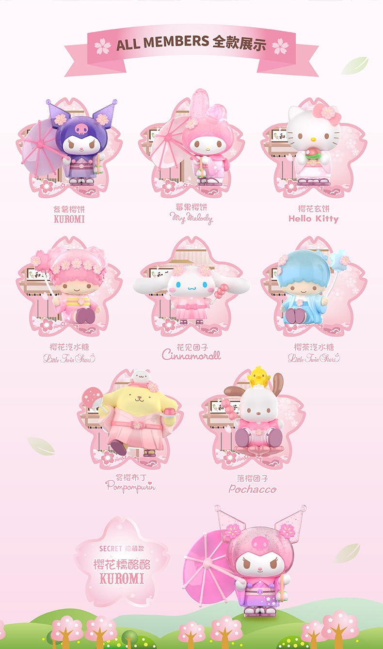 Genuine Sanrio magic story series blind box kukuolomi Yugui dog ...