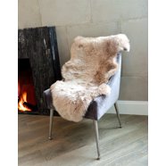 Genuine Sheepskin Rug Extra Soft Natural Pelt Champagne , Single Pelt 2 ...