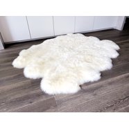 Genuine Sheepskin Rug Extra Soft Natural Pelt Champagne , Single Pelt 2 ...