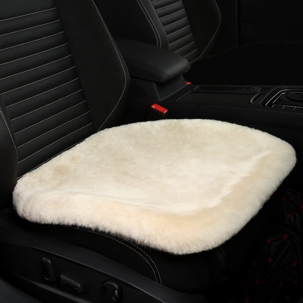 Genuine Sheepskin Car Seat Cushion Seat Covers for Cars Trucks SUV ...