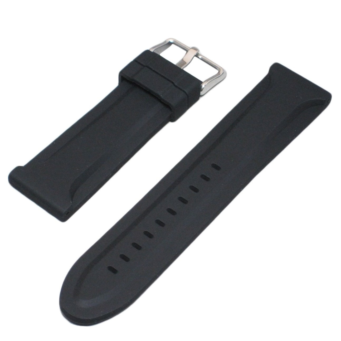 Genuine Silicon Diver Watch Strap - Walmart.com