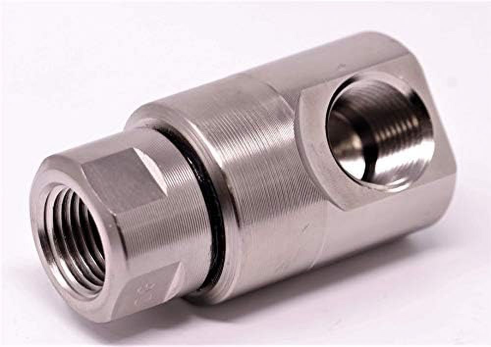 Genuine Super Swivel –½-Inch FXF Heavy Duty Reel Swivel With Grease Zerk Fitting. Replacement ...