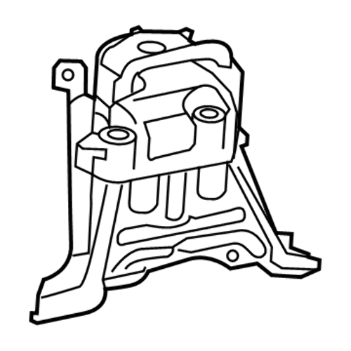 Genuine Toyota Corolla Engine Mount Insulator Right (2019-2024) OE ...