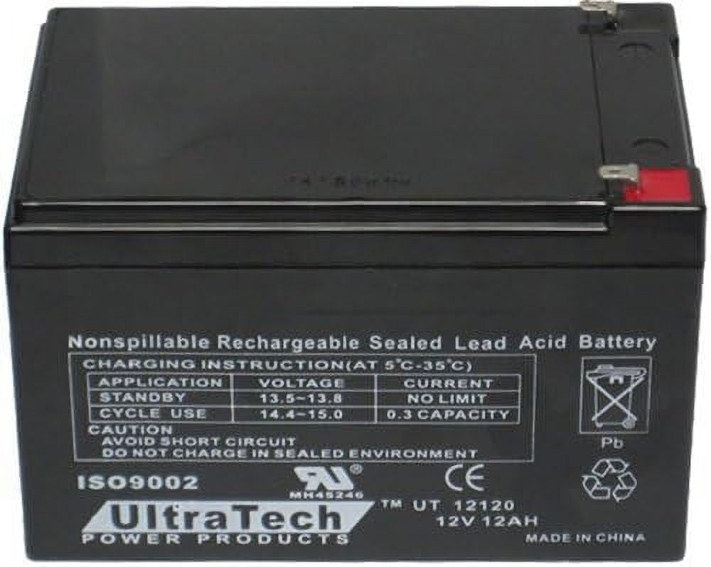 Genuine UT12120 12V 12Ah SLA Battery - Walmart.com