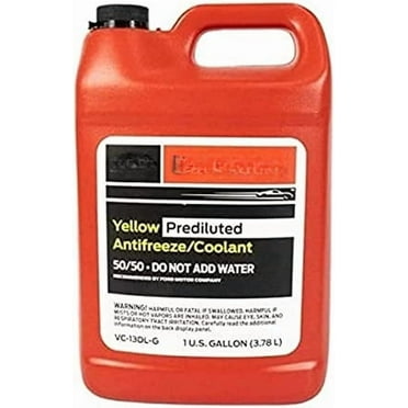1 Gallon Engine Coolant/Antifreeze MOTORCRAFT Orange/Yellow ...