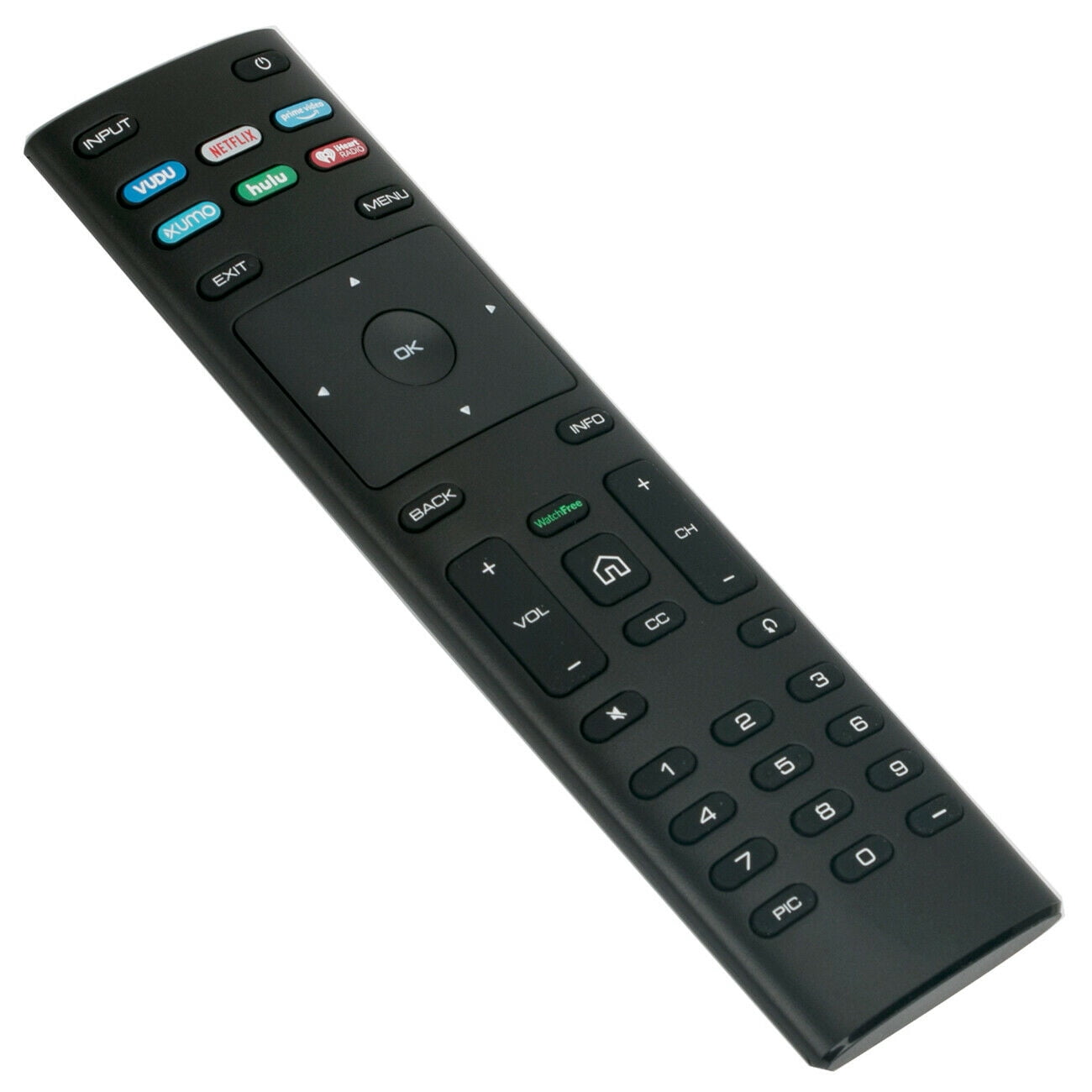 VIZIO XRT136 Smart TV Remote Control, Pre-Programmed for Compatible ...