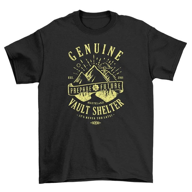 Genuine Vault Shelter T-Shirt - Unleash Your Inner Survivor, Funny ...