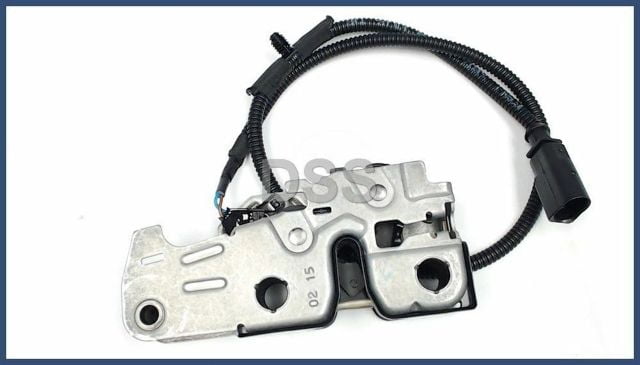 Genuine Volkswagen Hood Lock Latch Lower OEM Golf Jetta GTI (11-14 ...