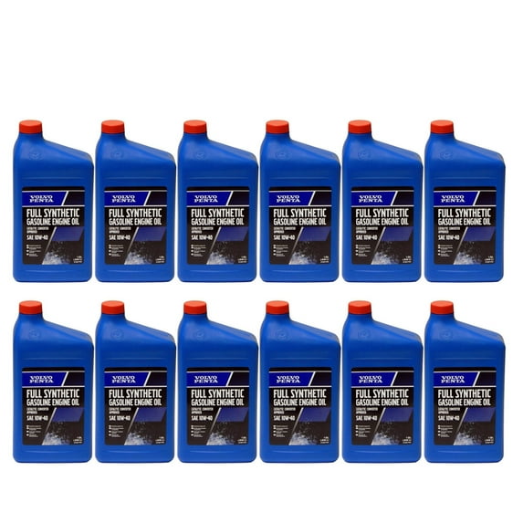 Genuine Volvo Penta 21681794 Synthetic Engine Oil 10w-40 Quart 32oz Qt ...