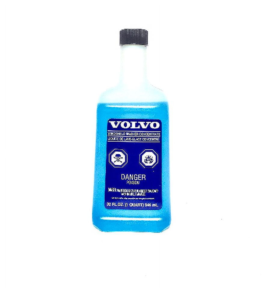 Volvo Windshield Washer Fluid, New 1 Quart Direct Replacement OE ...
