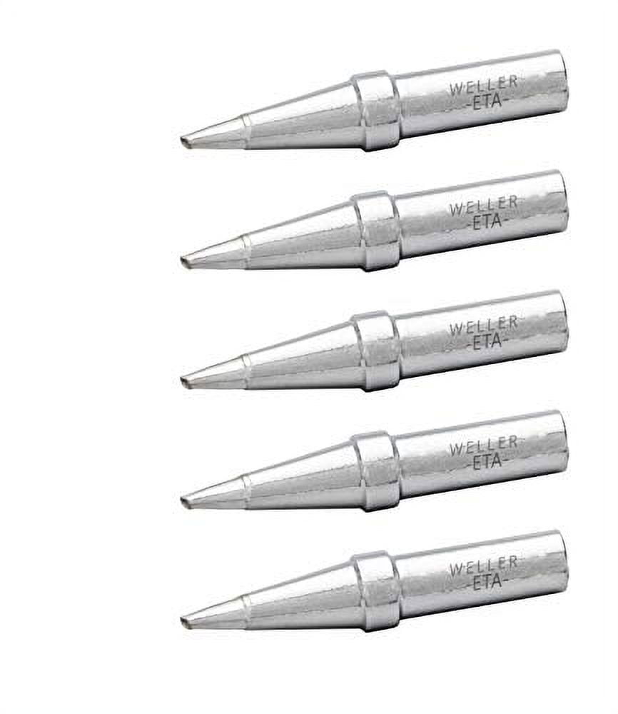 Genuine Weller WE1010 Soldering Tip Set (ETA-5), Screwdriver, 0.062 ...