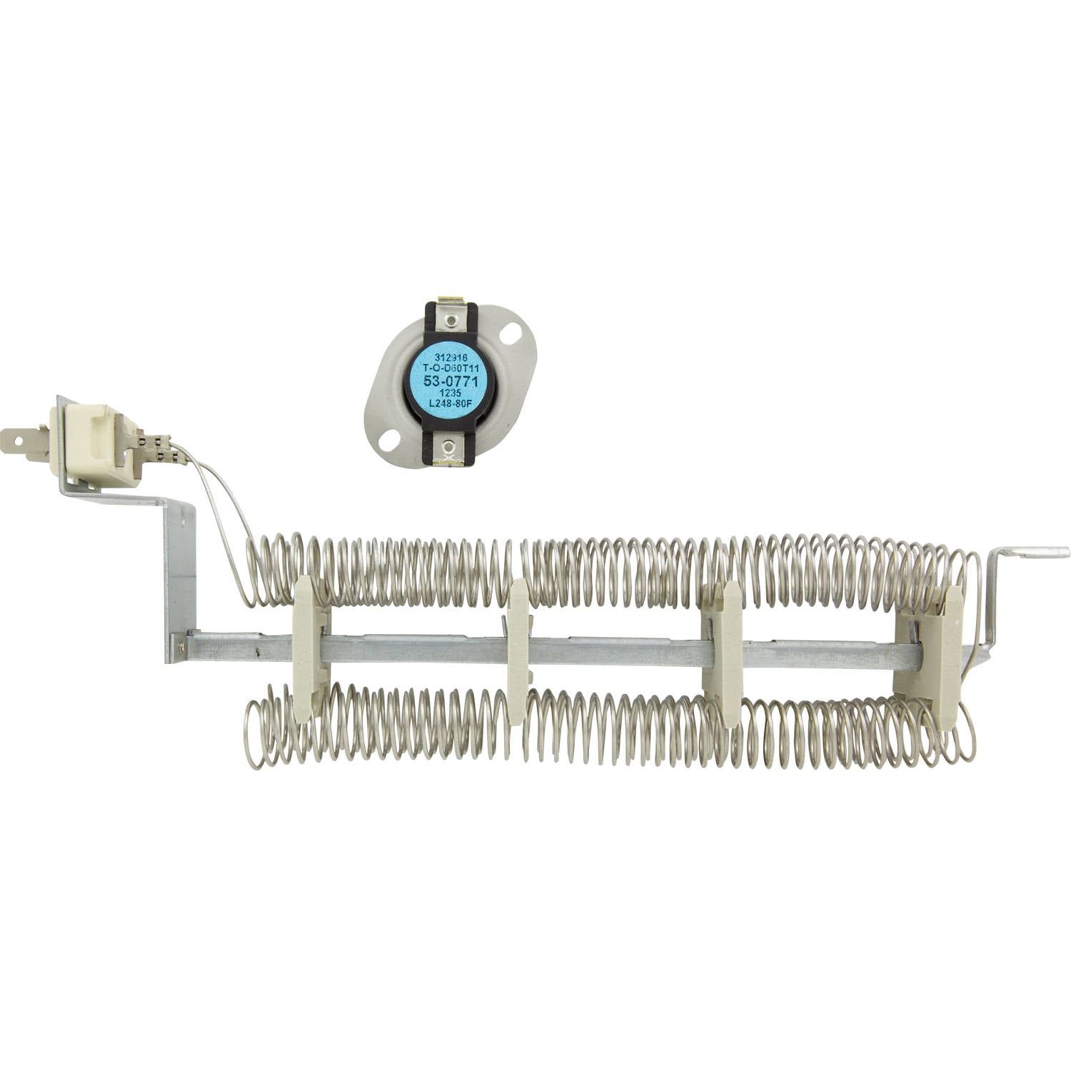 Genuine Whirlpool Heating Element LA-1044 - Walmart.com