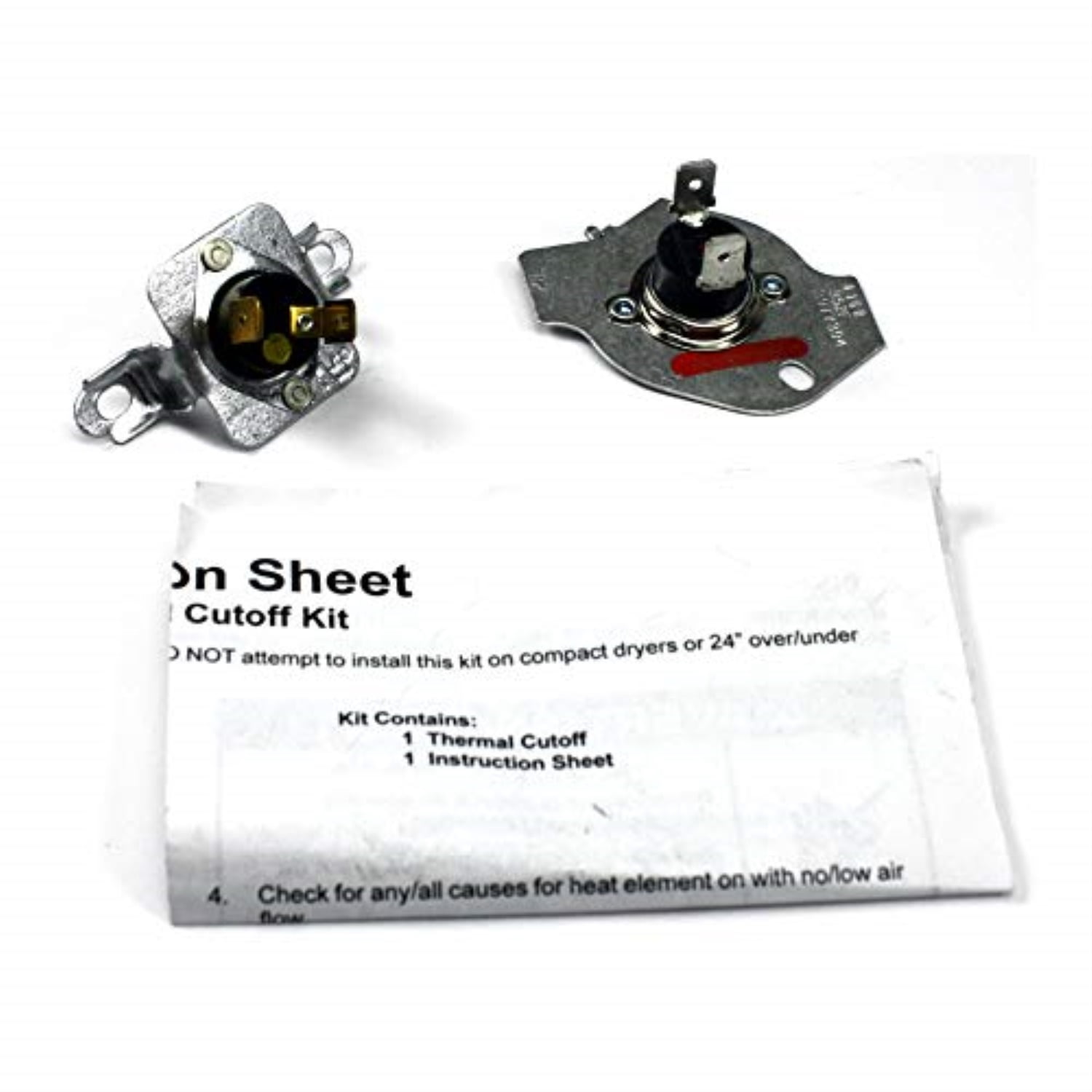 Genuine Whirlpool High Limit Thermostat W11050897 for Dryers - Walmart.com