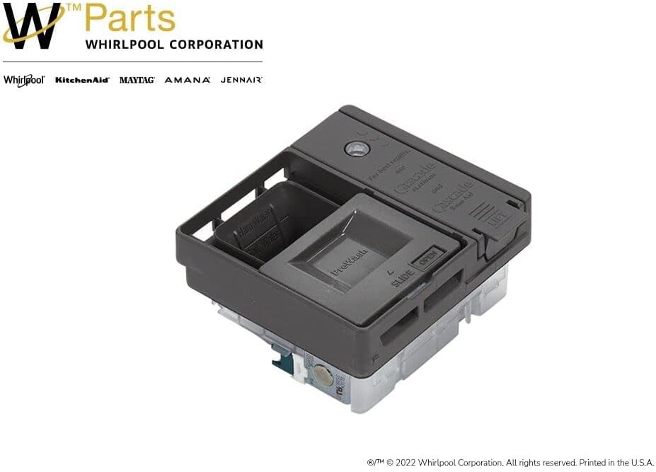 Genuine Whirlpool W10861000 Dishwasher Detergent Dispenser - Walmart.com