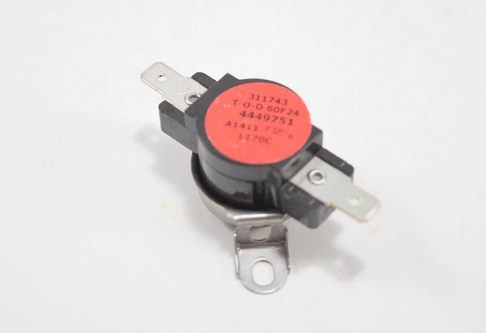 Genuine Whirlpool WP4449751 Thermostat - Walmart.com