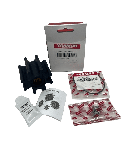 Genuine Yanmar 120672-42650 Impeller Kit fits 4LV 4LHA - Walmart.com