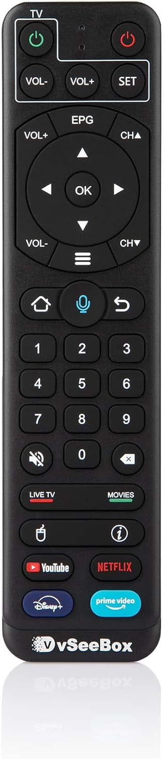 CZZY Genuine vSeeBox V2 Pro Bluetooth, Voice Command Remote Control ...