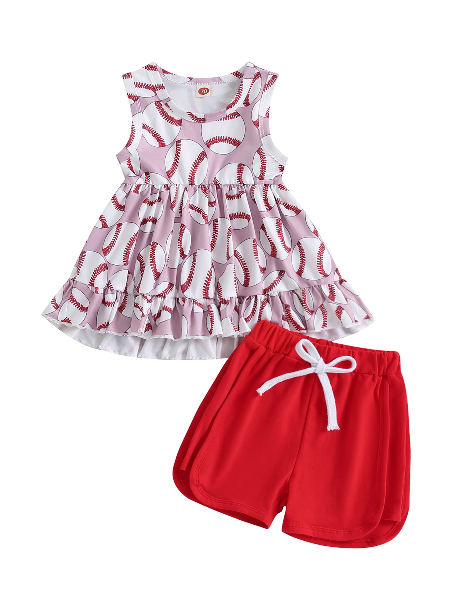 Genuiskids Summer Brother and Sister Matching Outfits Rugby Print ...