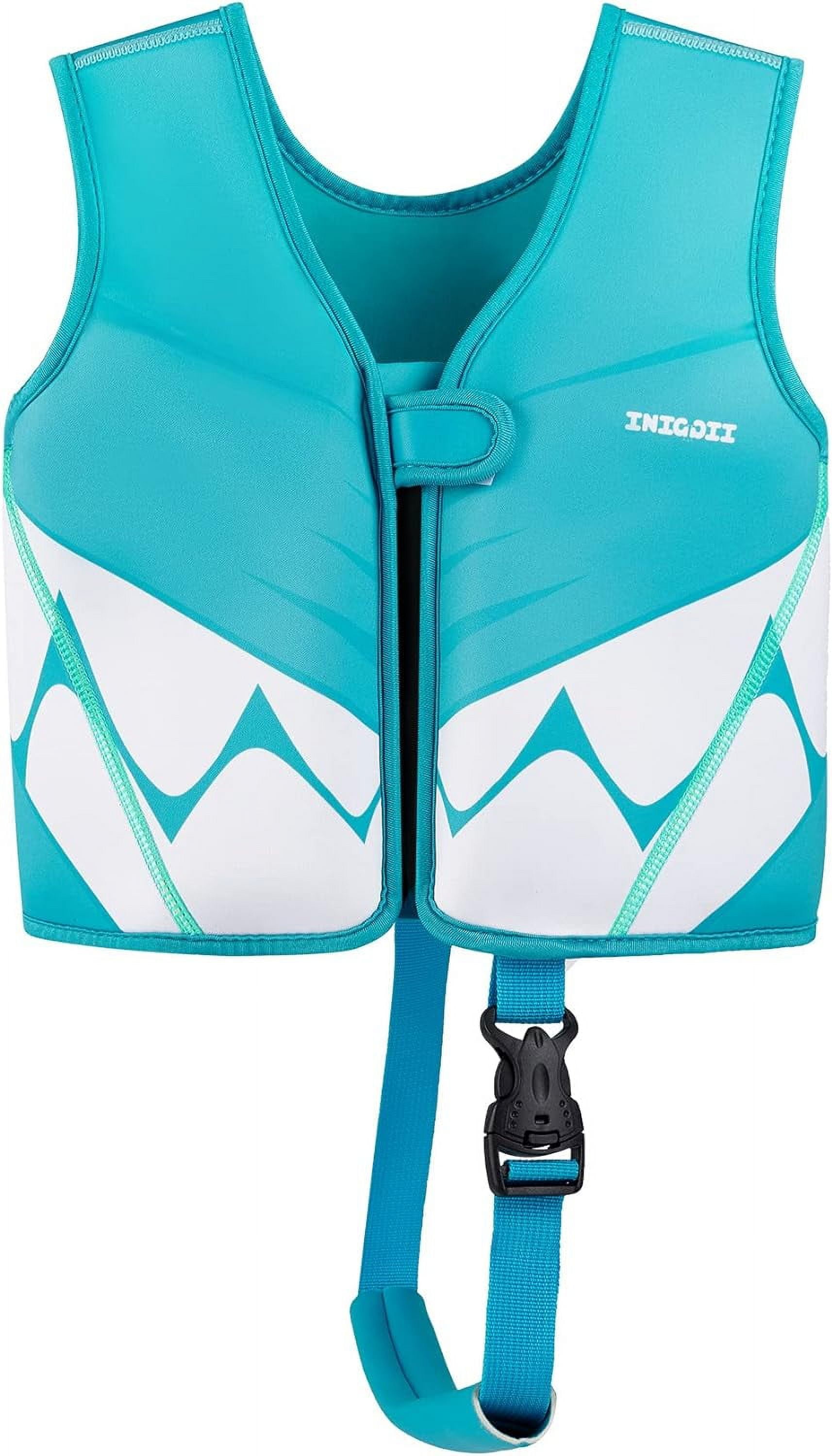 Genwiss Baby Learn Training Swim Vest, Adjustable Safety Strap, Infant ...