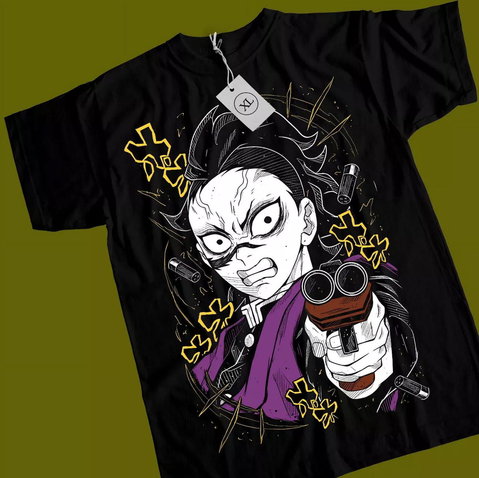Genya Shinazugawa T-Shirt Kimetsu No Yaiba Demon Slayer Tanjiro Tee All Size Hot Trending Shirt ...