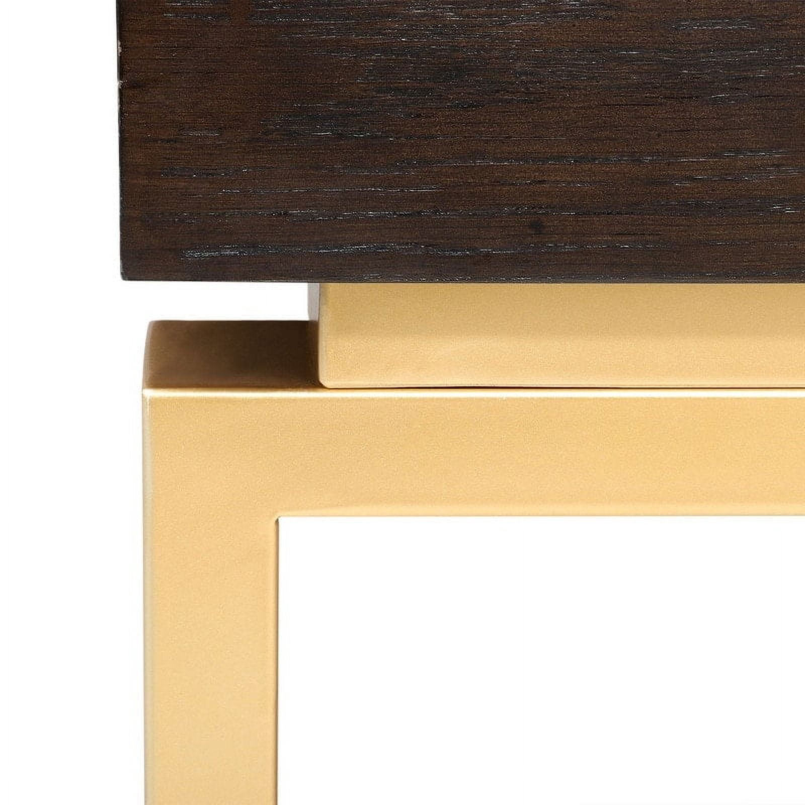 Genzi Modern Solid Wood Accent Rectangle Coffee Table Sheld Legs Sofa ...