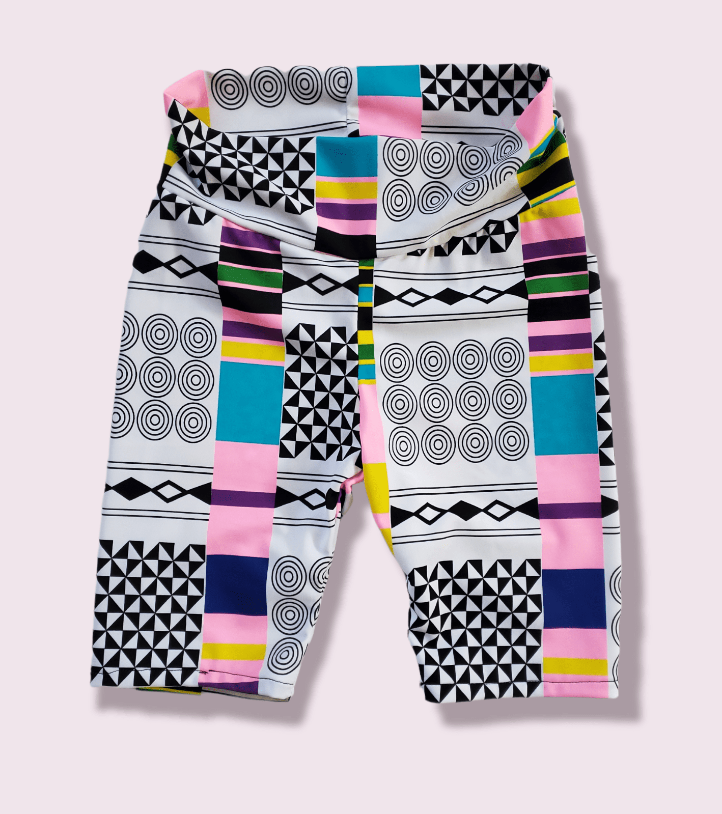 Geo Color Block Leggings - Walmart.com