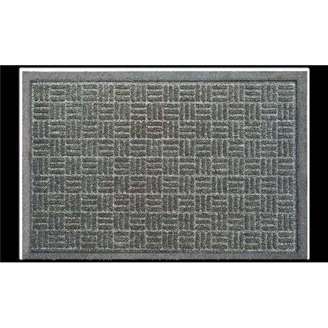 Geo Crafts G553-30 17.5 x 29.5 in. Aqua-Loc Geometric Square Doormat ...