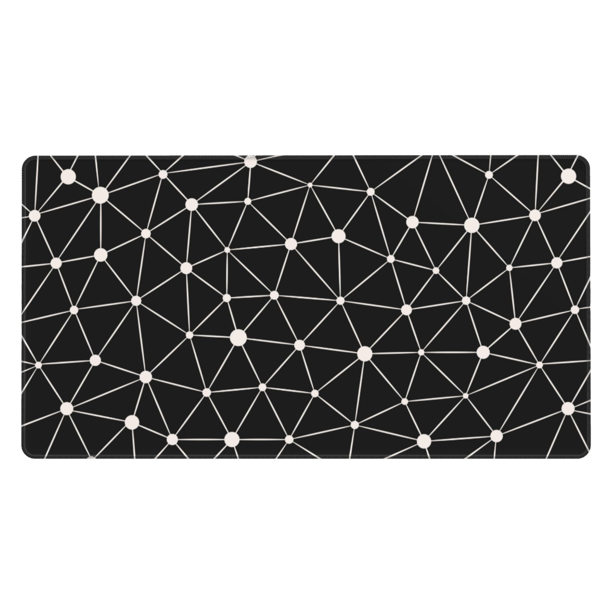Geo Polygon Background Large Gaming Mouse Pad, Large Keyboard Pad,Desk ...