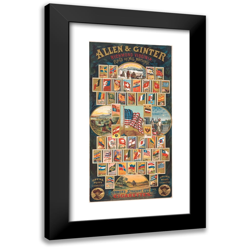 Geo. S. Harris & Sons 9x14 Black Modern Framed Museum Art Print Titled ...