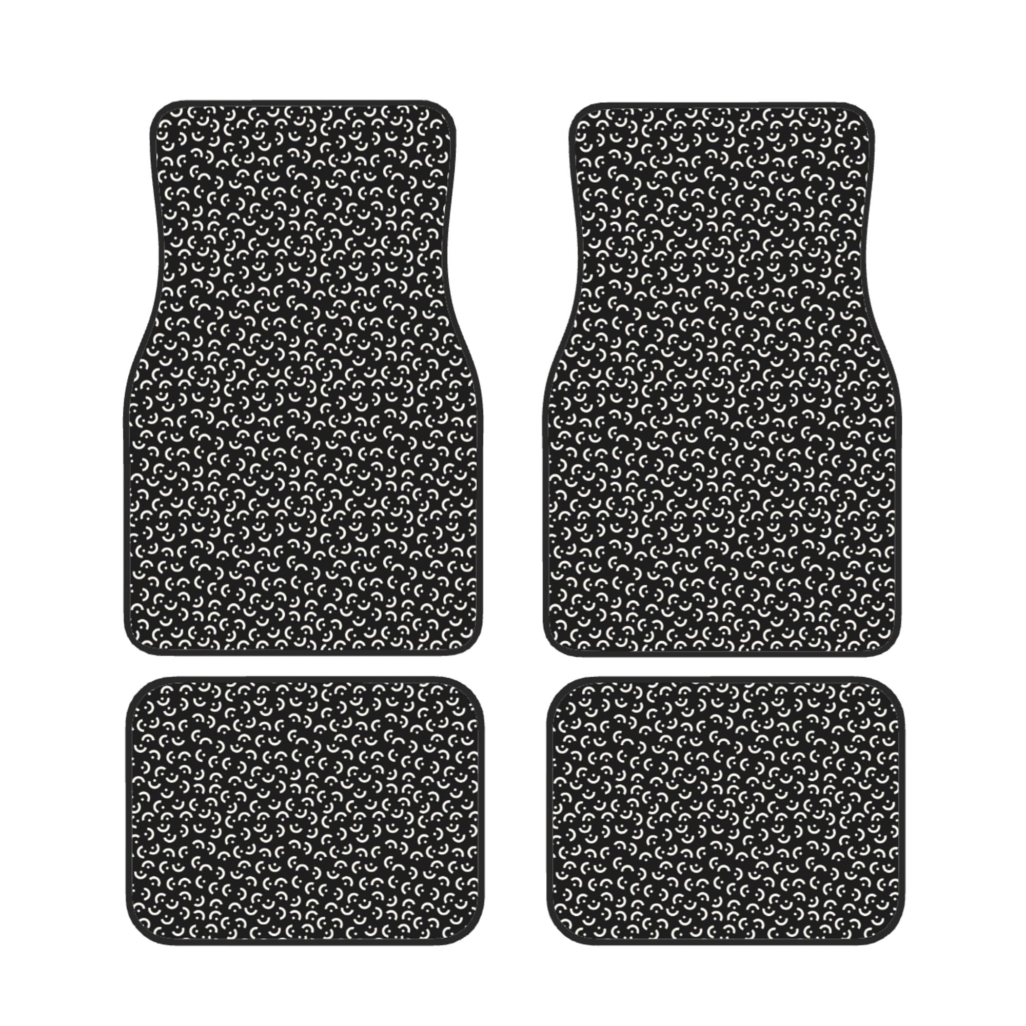 Geo Shapes Background Universal Fit Carpet Floor Mats For Car Suv Van ...