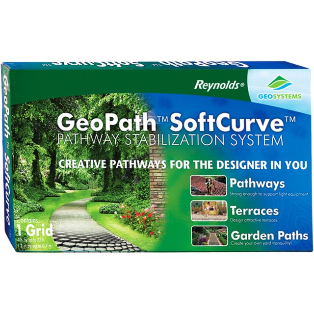 Geo Systems GKL121058-9 4' x 22" GeoPath SoftCurve Pathway ...