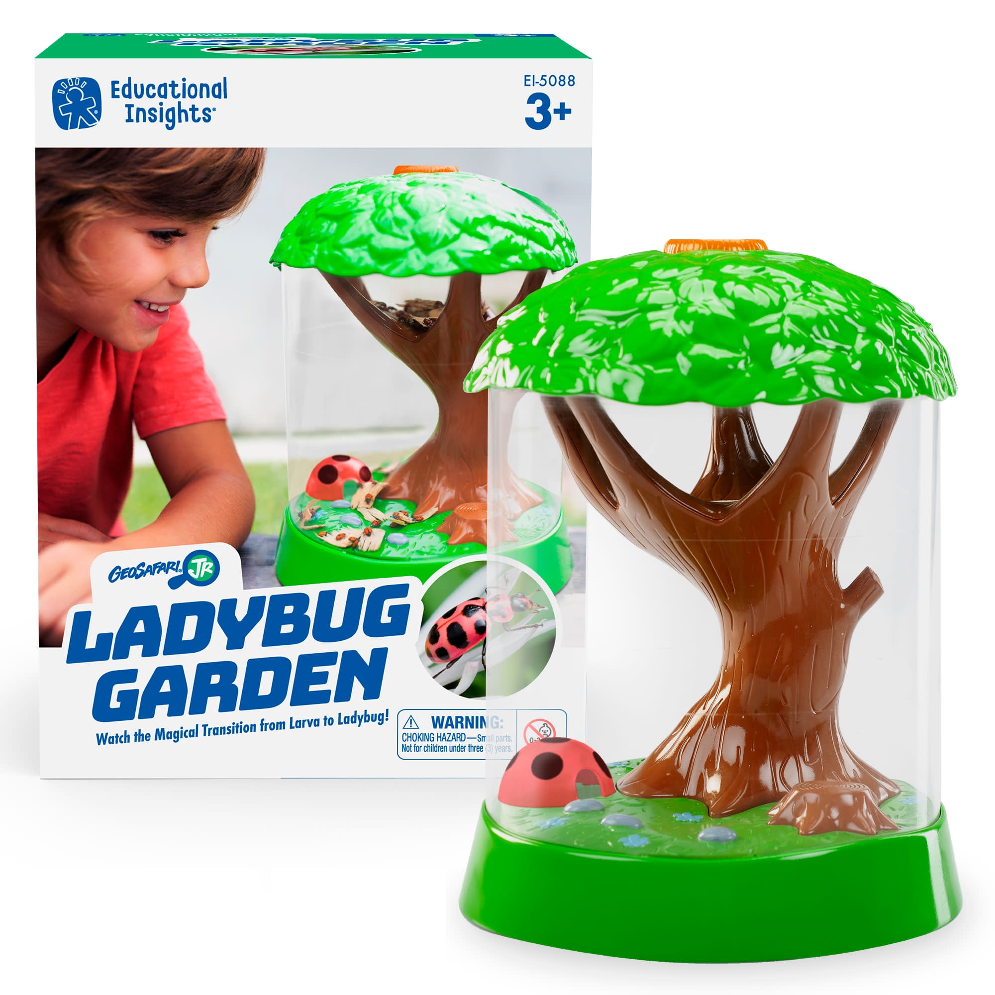 Educational Insights GeoSafari Ladybug Garden, Insect Habitat, STEM Kit ...