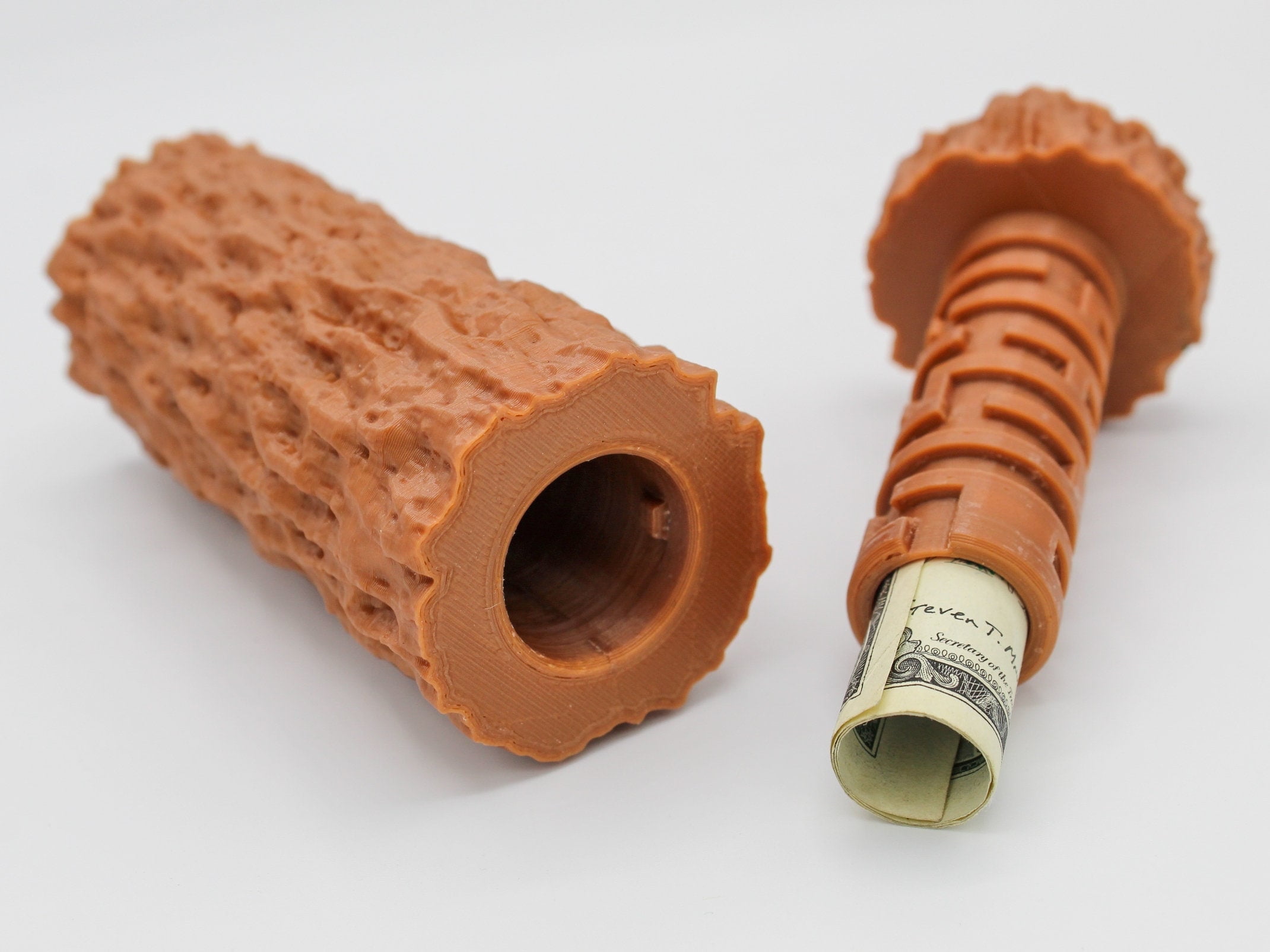 Geocache Fake Log with a Hidden Center Exposed by Solving a Rotating ...