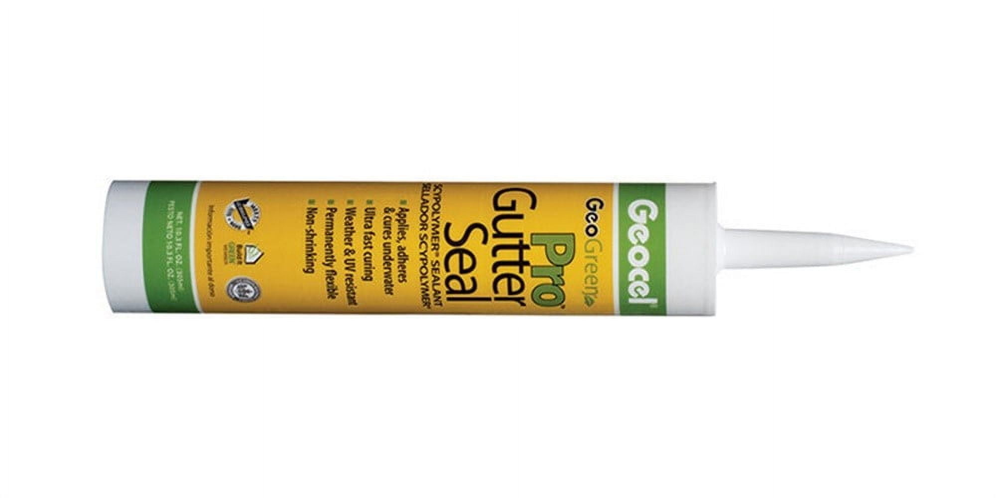 Geocel 1460146 10.3 oz Gutter Seal Scypolymer Sealant - Walmart.com