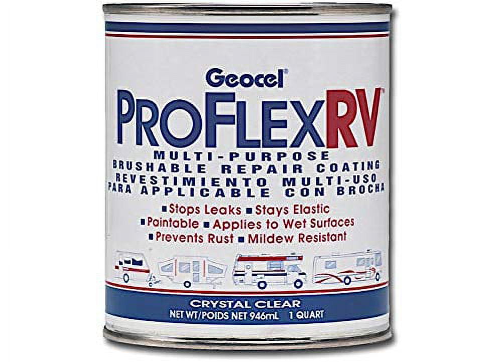 Geocel 78591286, Coating Rubber, Clear Quart Multi-purpose Industrial ...