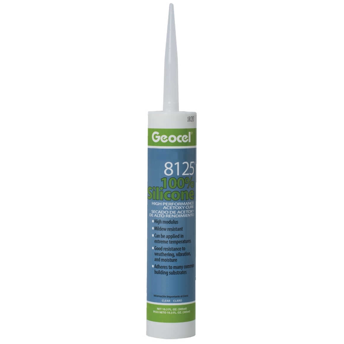 Geocel 8125 High Performance Acetoxy Cure Sealant (Carton of 12 ...