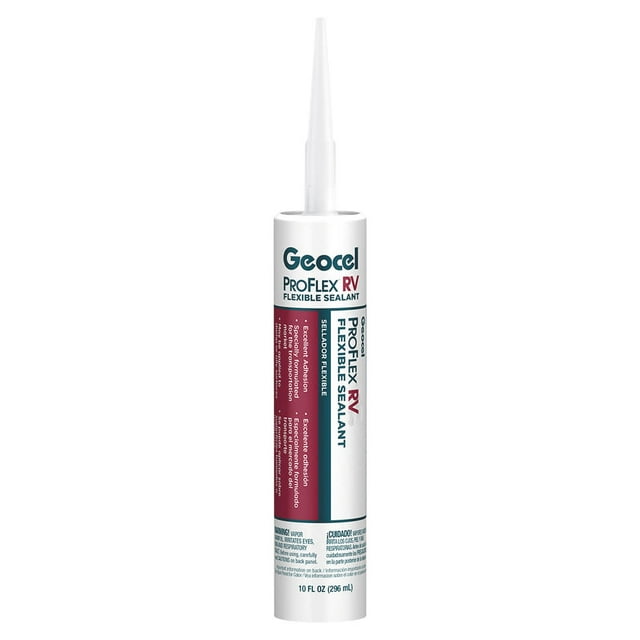 Geocel GC28100 Pro Flex RV Flexible Sealant - 10 oz., Clear - Walmart.com