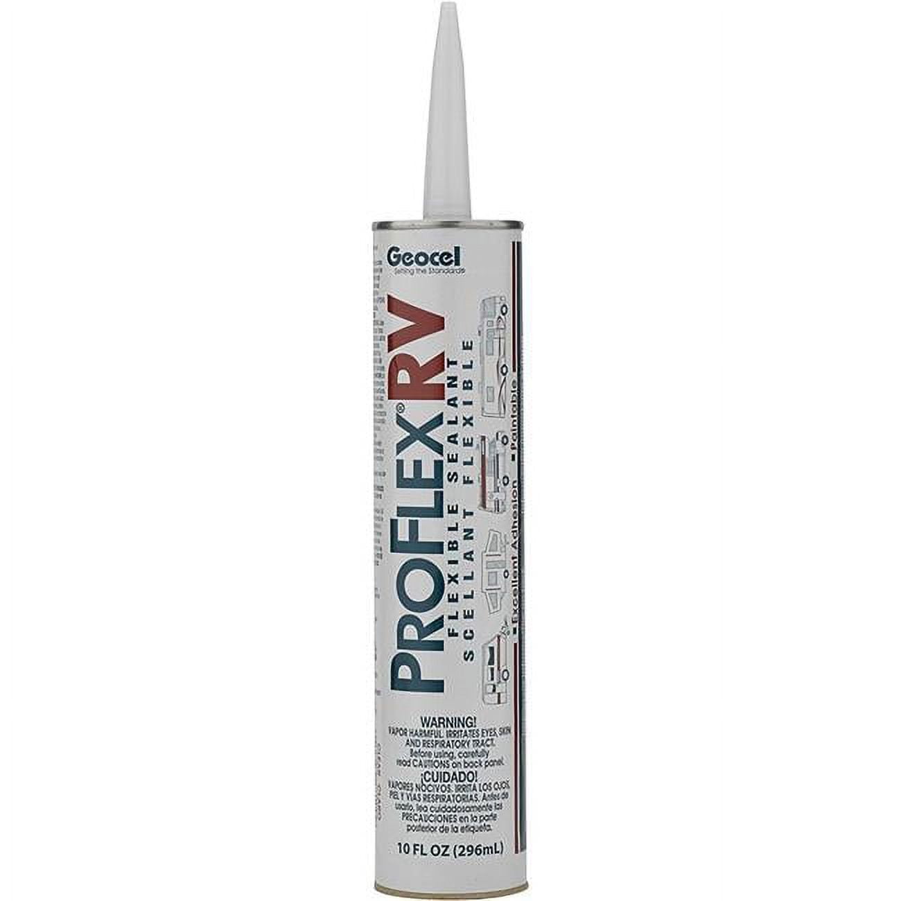 Geocel GC28103 10 oz Pro Flex RV Flexible Sealant, Black - Walmart.com