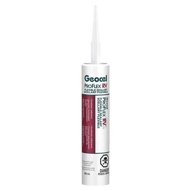 Geocel GC28851 Pro Flex RV Flexible Sealant - 10 oz., Canadian White ...