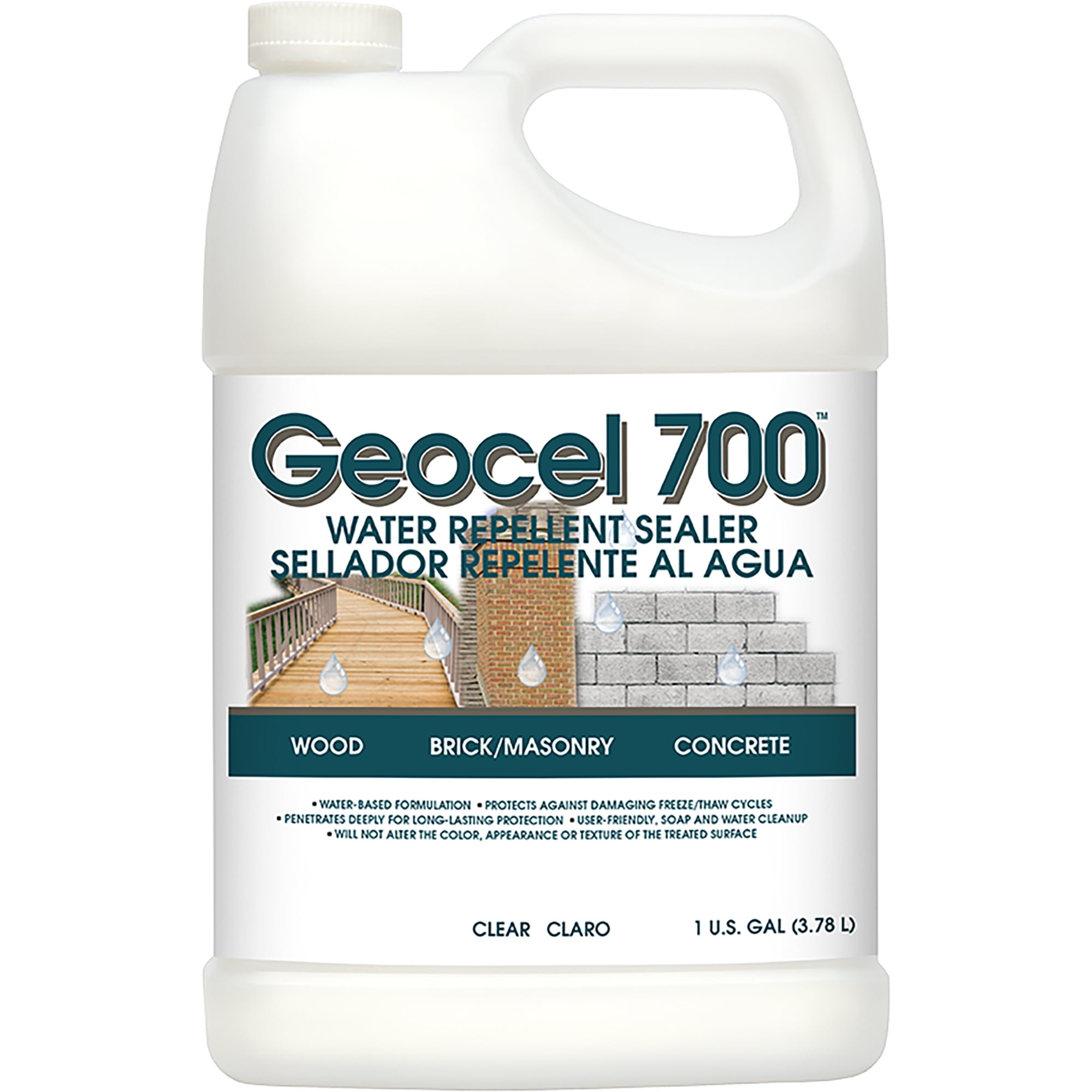 Geocel GC773300, Concrete, Clear Water Repellant Sealer Industrial ...
