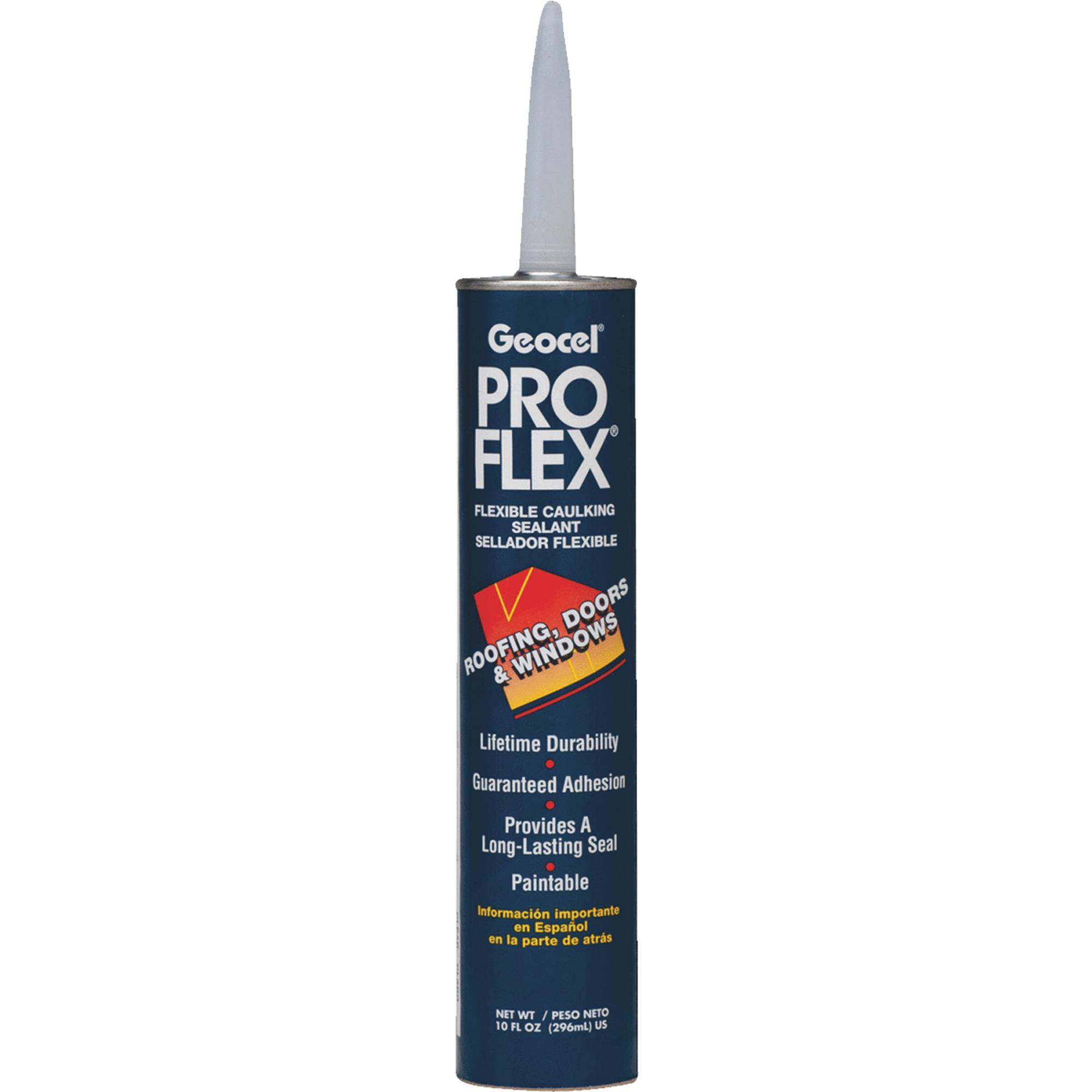 Geocel PRO FLEX Tripolymer Sealant, 10 oz, Cartridge, Terra, Viscous ...